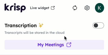 AI Meeting Assistant FAQ – Krisp Help