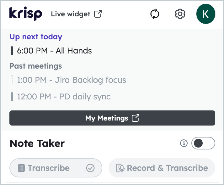 AI Meeting Assistant FAQ – Krisp Help