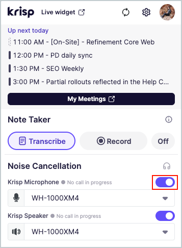 Set up browsers with Krisp – Krisp Help