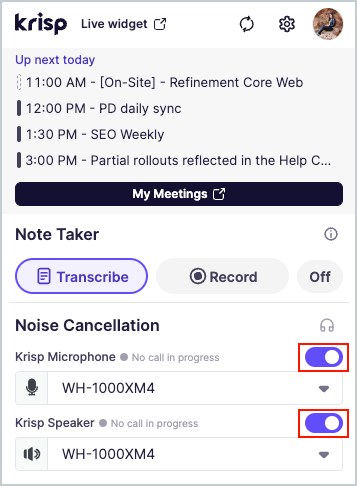 Set up any app with Krisp – Krisp Help
