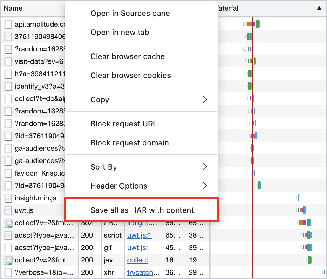 How to generate a HAR file? – Krisp Help