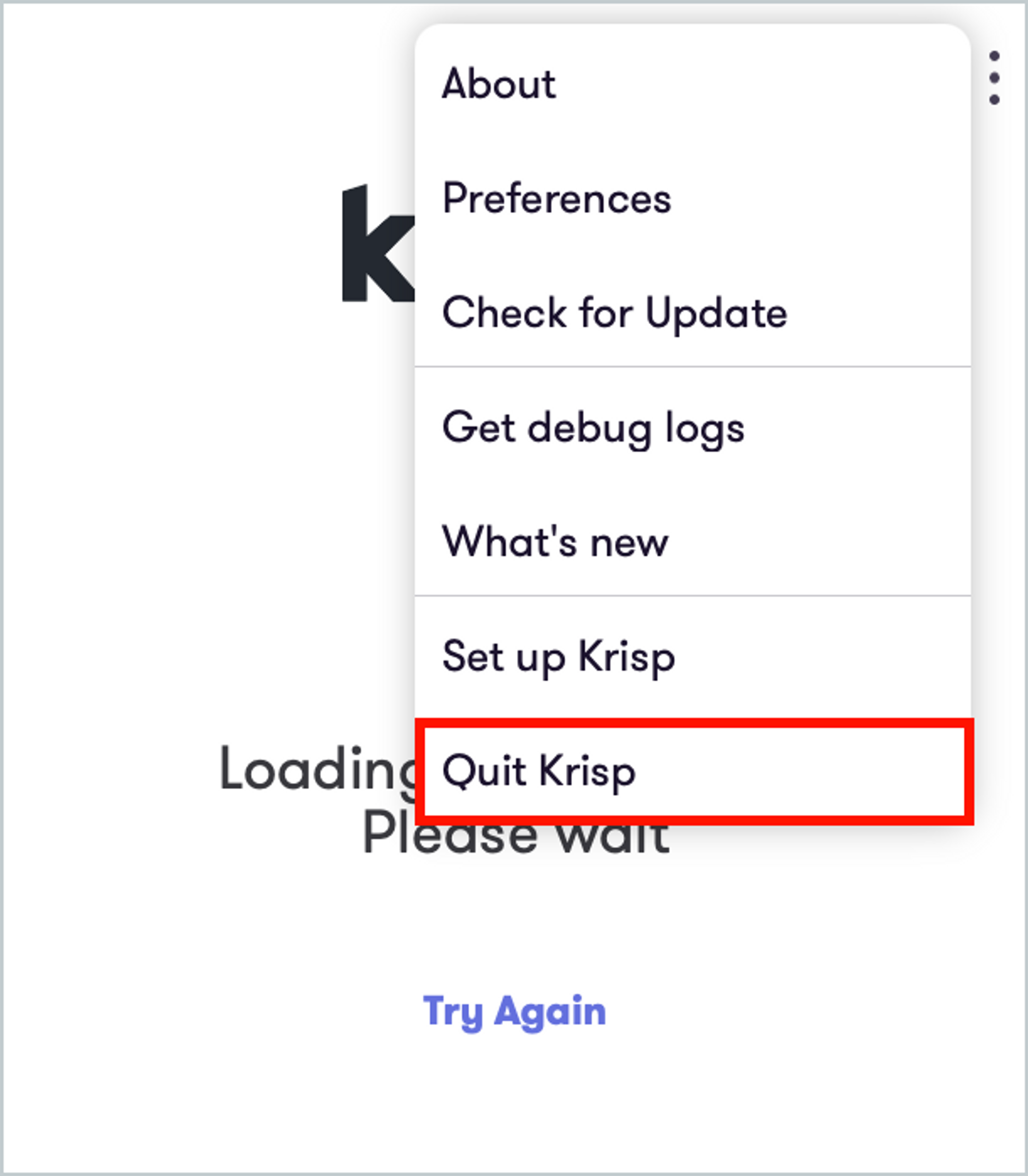 Authentication error during sign-in – Krisp Help