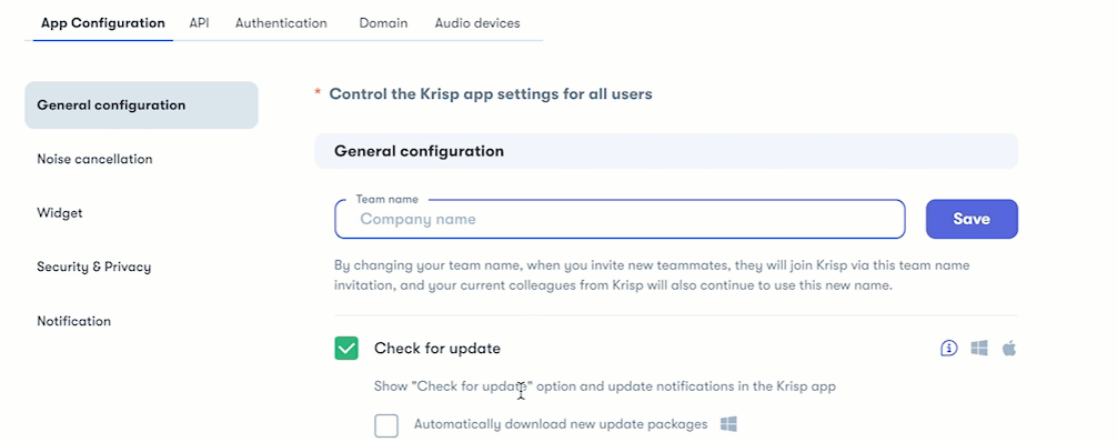 How to deactivate SSO – Krisp Help