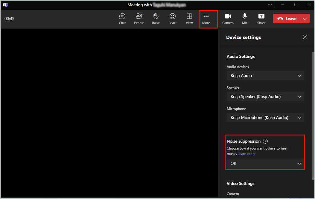 Set up Microsoft Teams with Krisp – Krisp Help