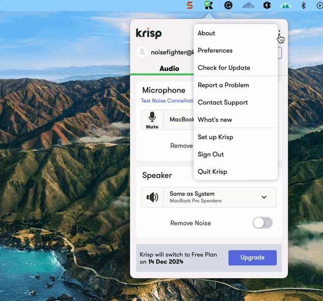 Using Krisp Widget – Krisp Help