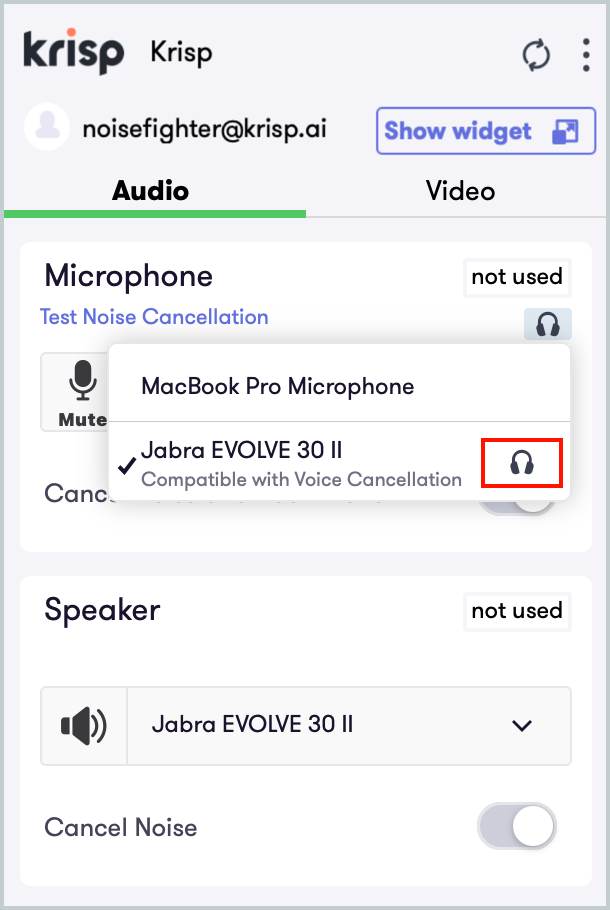 Background Voice Cancellation compatible devices – Krisp Help