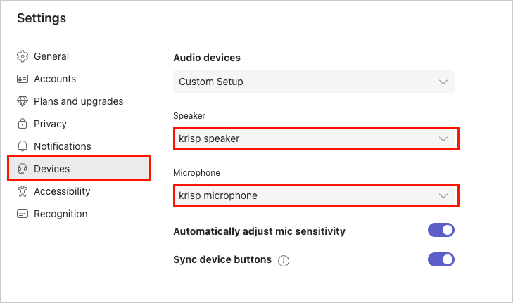 Set up Microsoft Teams with Krisp – Krisp Help