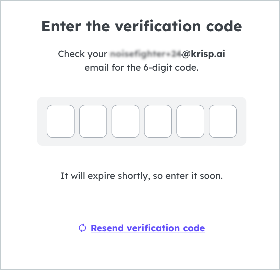 Creating a Krisp account – Krisp Help