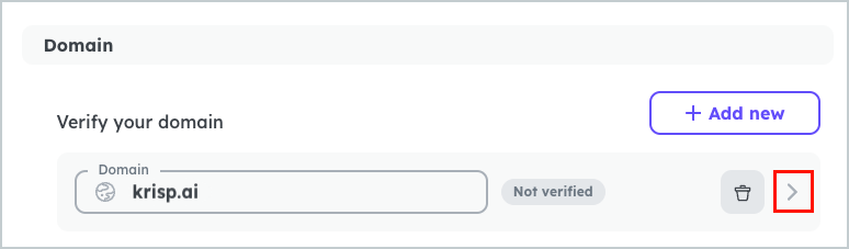 Verify your domain – Krisp Help